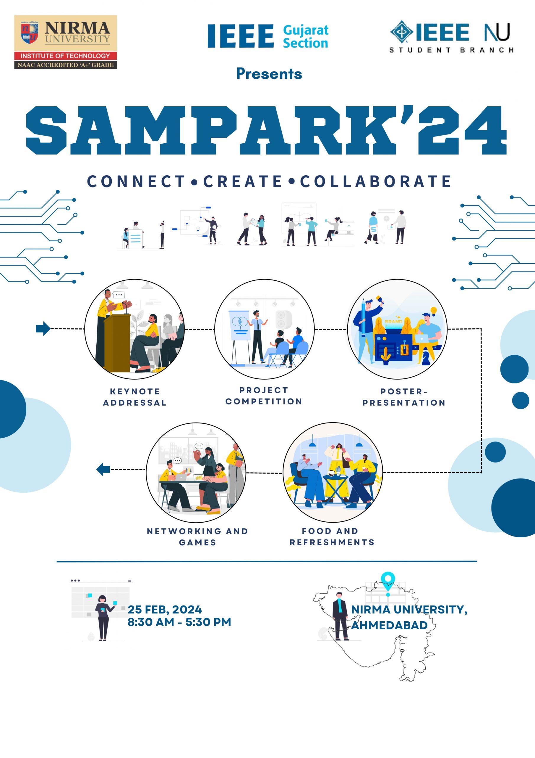 SAMPARK 2024 - Nirma University
