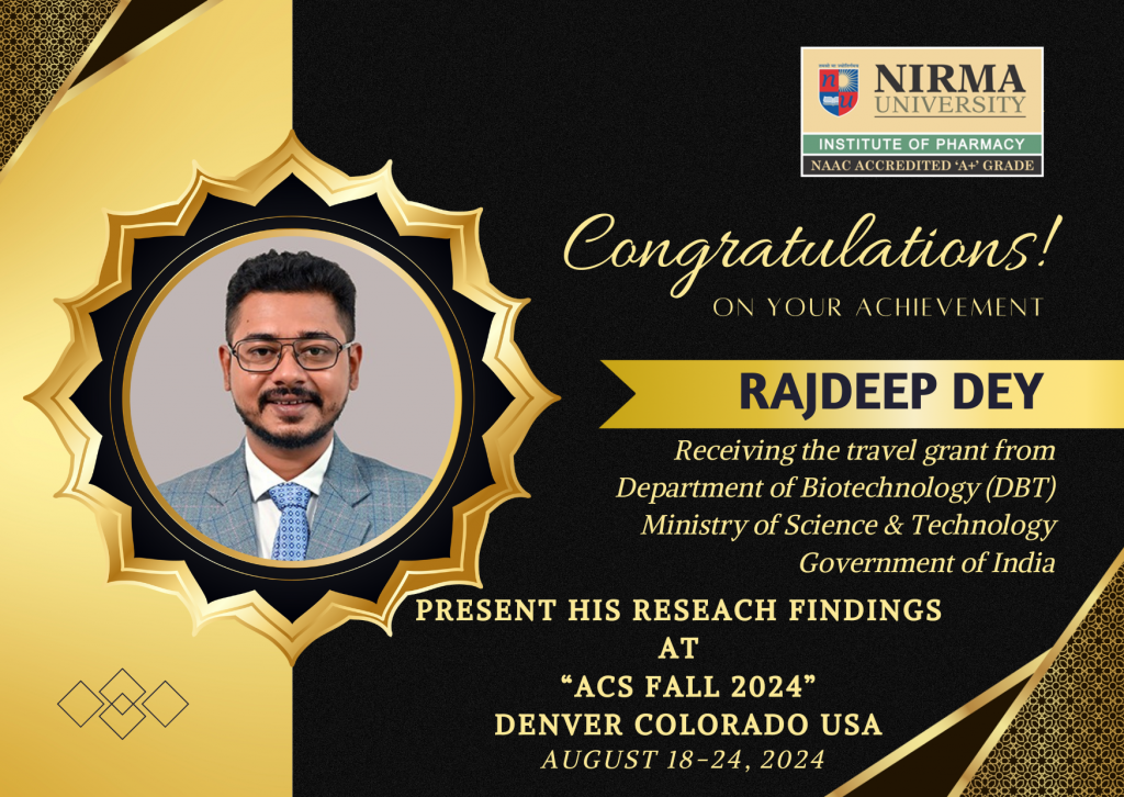 Student Achievement - Institute of Pharmacy