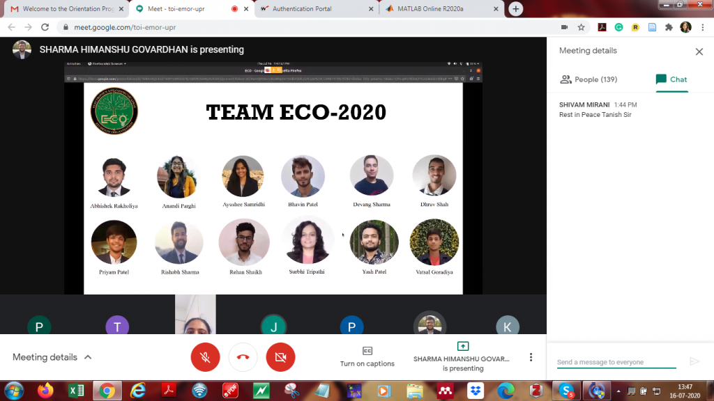 Online Orientation Programme - Electronics and Communications